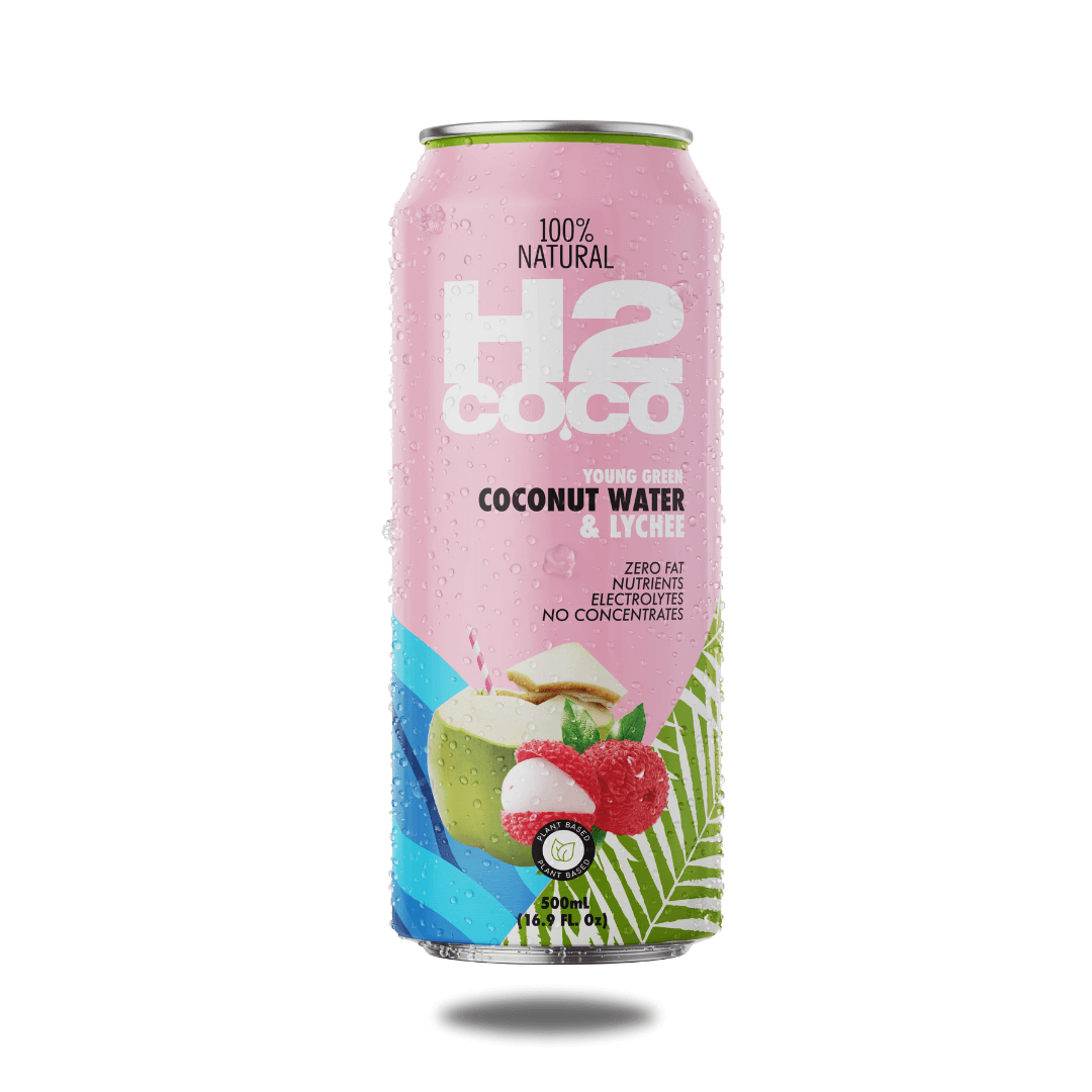 H2 Coco Pure Coconut Water & Lychee – Hits Different
