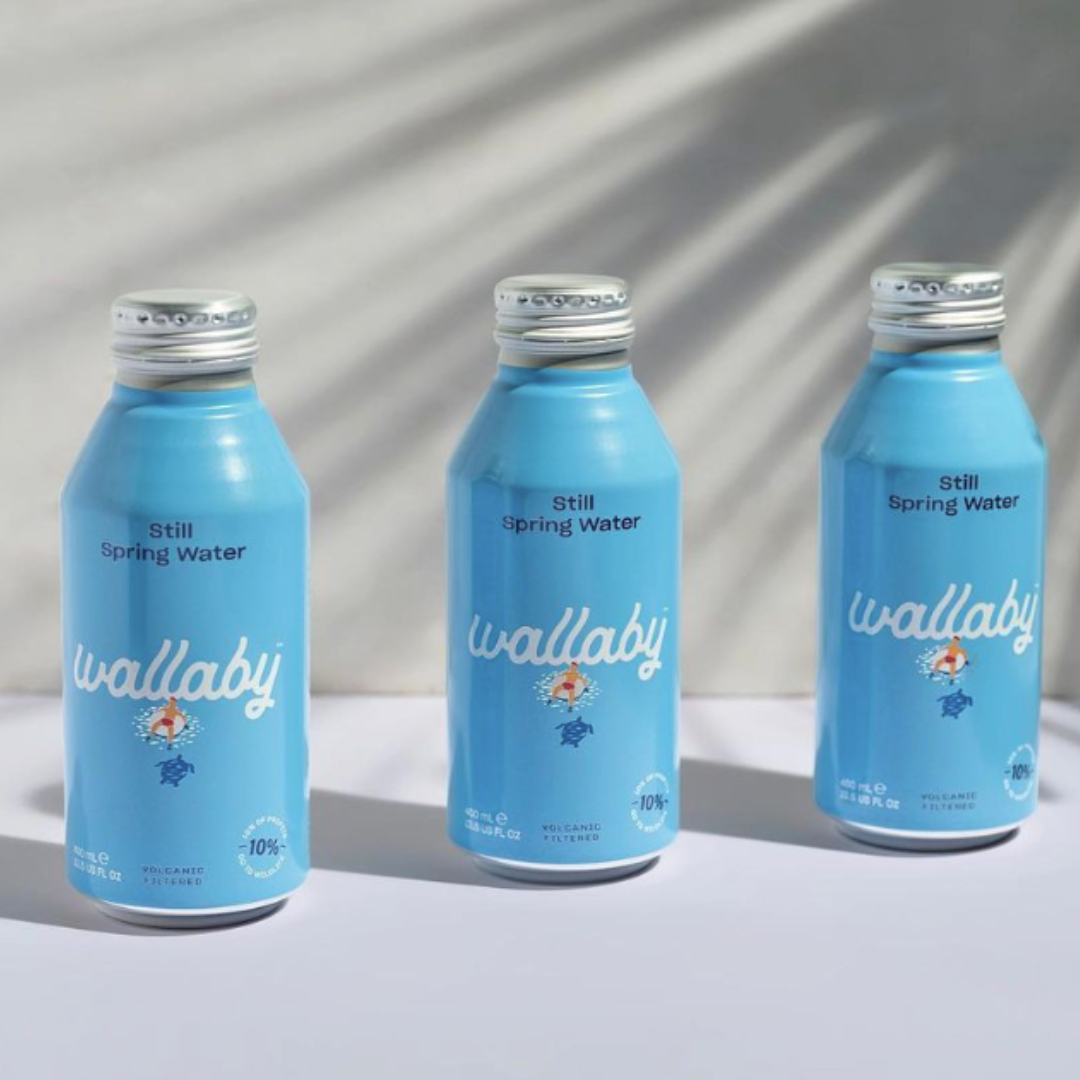 Wallaby Still Water - Aluminium Bottle – Hits Different